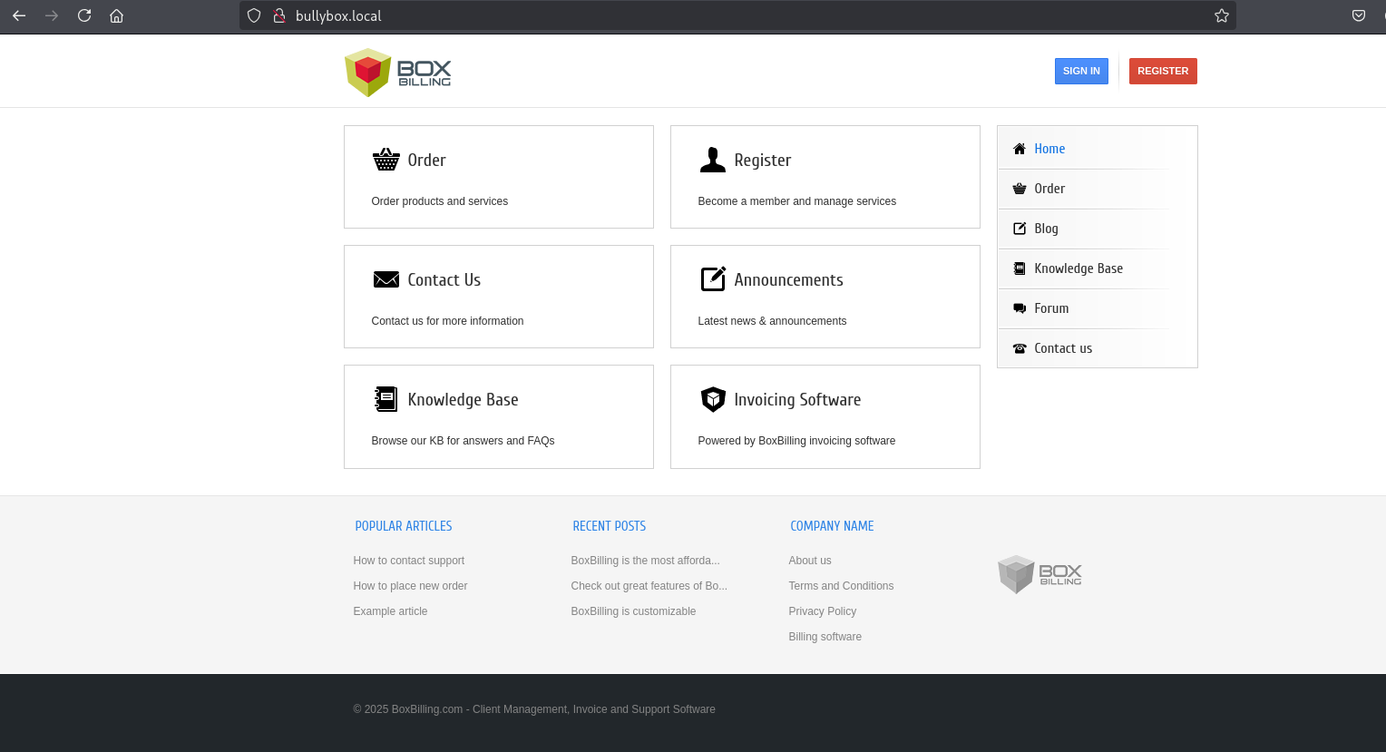 Bullybox - Krovs' Writeups